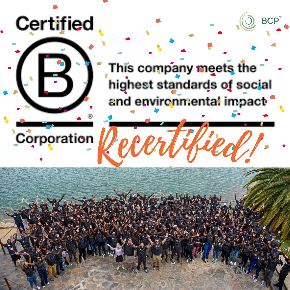 BCP’s Newly Recertified B Corp Score Ranks as the Second Highest in ...